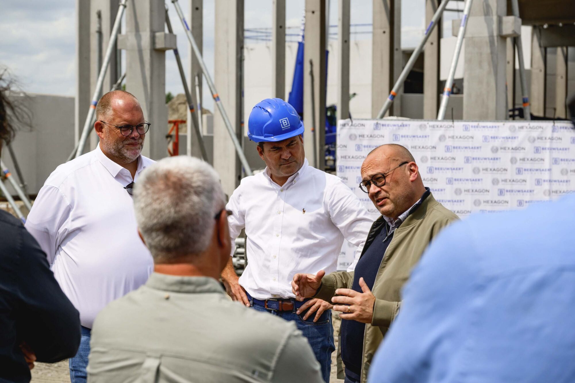 Eerstesteenlegging Hexagon Sint-Niklaas | Beeuwsaert Construct